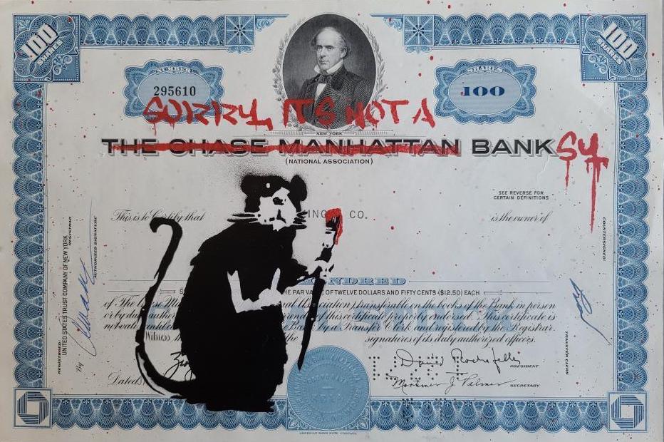 OTIST : Désolé, ce n'est pas un Banksy | Signature Fine Art